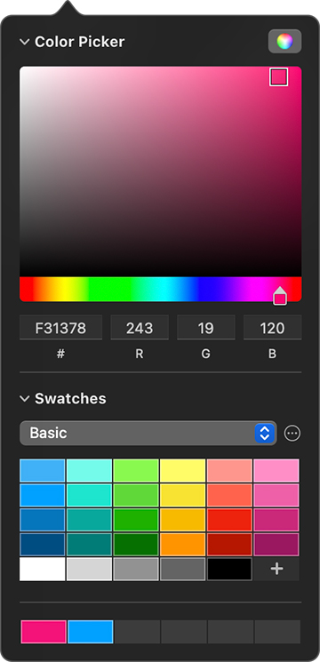 Tech Specs - Pixelmator Pro